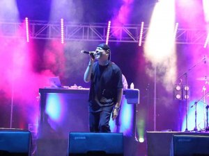 Rapçi Ceza, Hatay’da Sahne Aldı