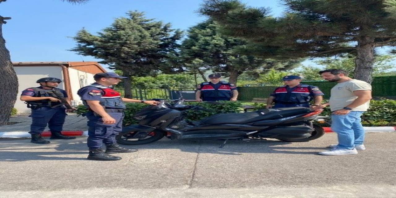Emre Bulut, Çalınan Motosikletini Jandarmadan Teslim Aldı