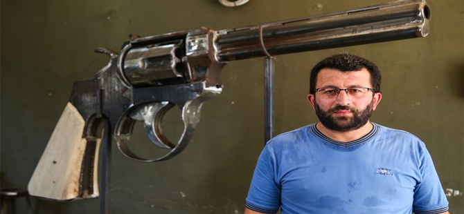 Rizeli Demir Ustası, Dev Silahına Patent Almak İstiyor