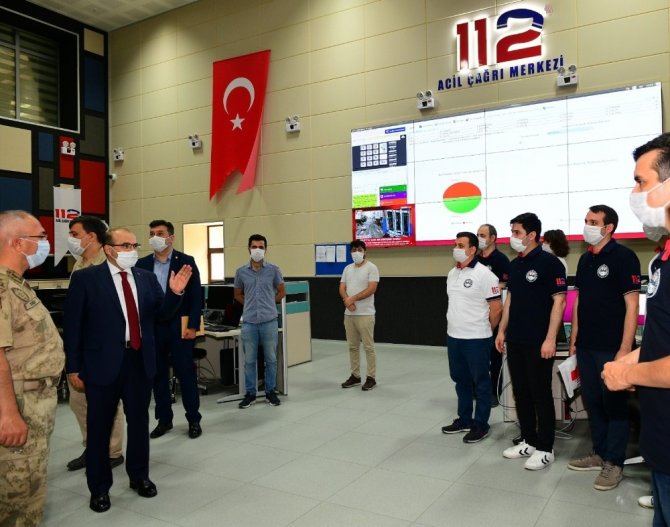 Trabzon 112 Acil Çağrı Merkezi Hizmete Girdi