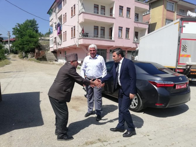 Kıbrıs Gazisine Madalyası Evinde Verildi