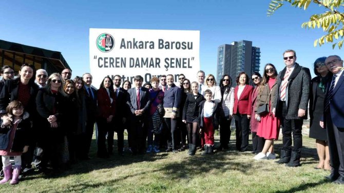 Ankara Barosu’ndan "Cumhuriyet’imiz 100. Yılına Doğru 100 Fidan ...