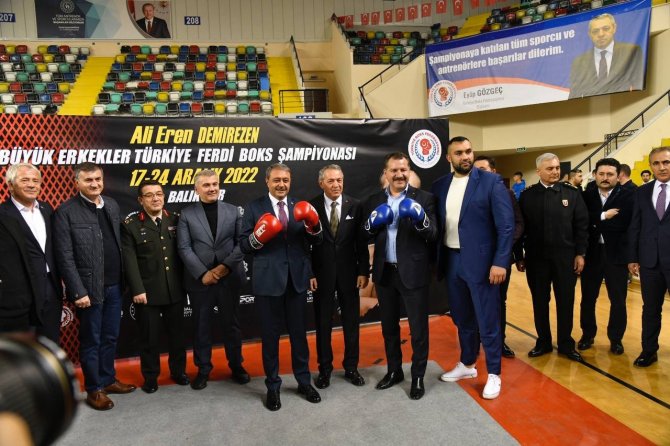 Türkiye Büyük Erkekler Ferdi Boks Şampiyonası Başladı